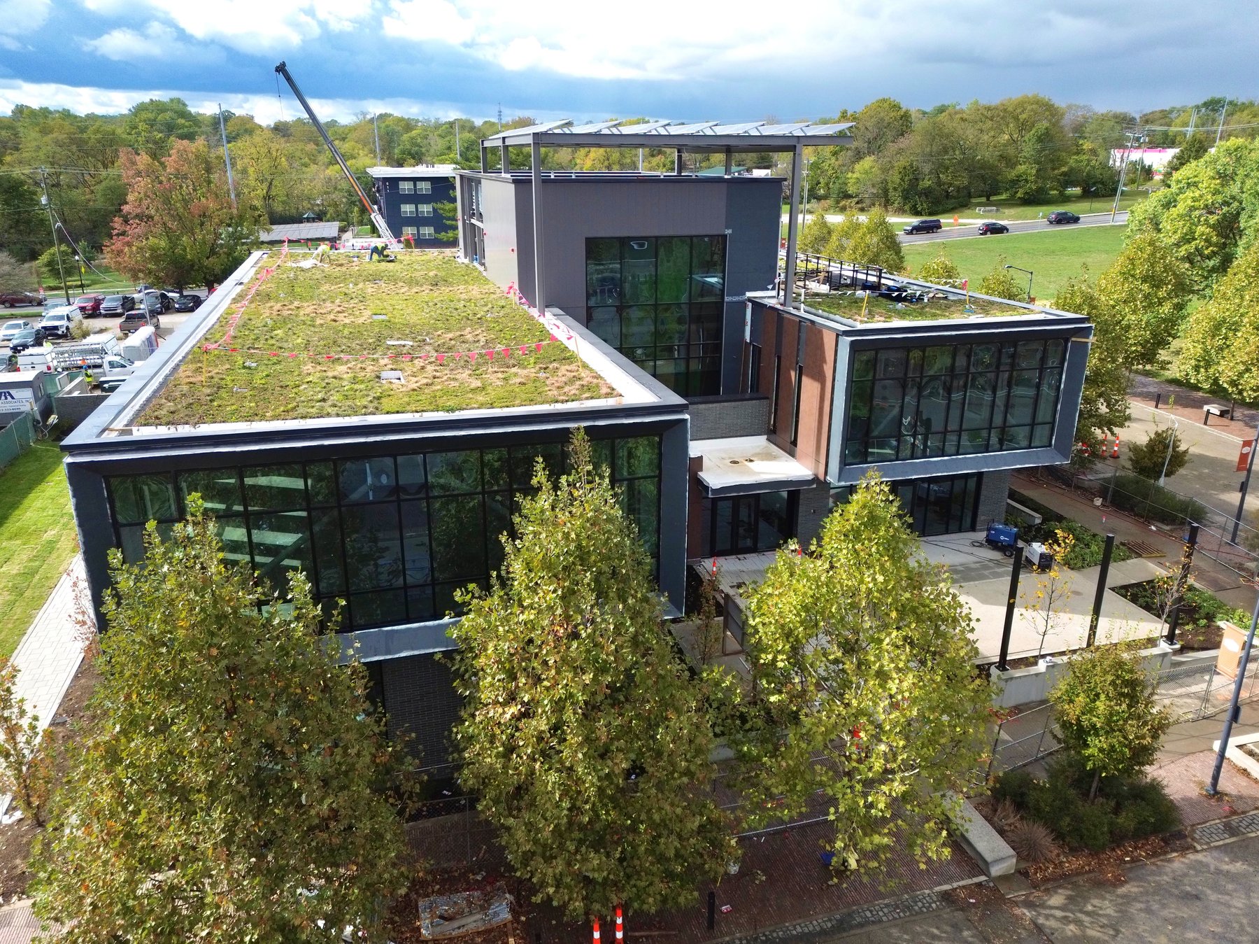 BLOOMINGTON'S FIRST GREEN ROOF: A SUSTAINABLE MILESTONE AT THE FORGE